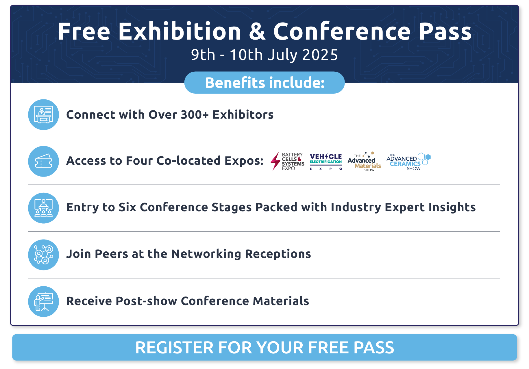 Registration | The Advanced Ceramics Show